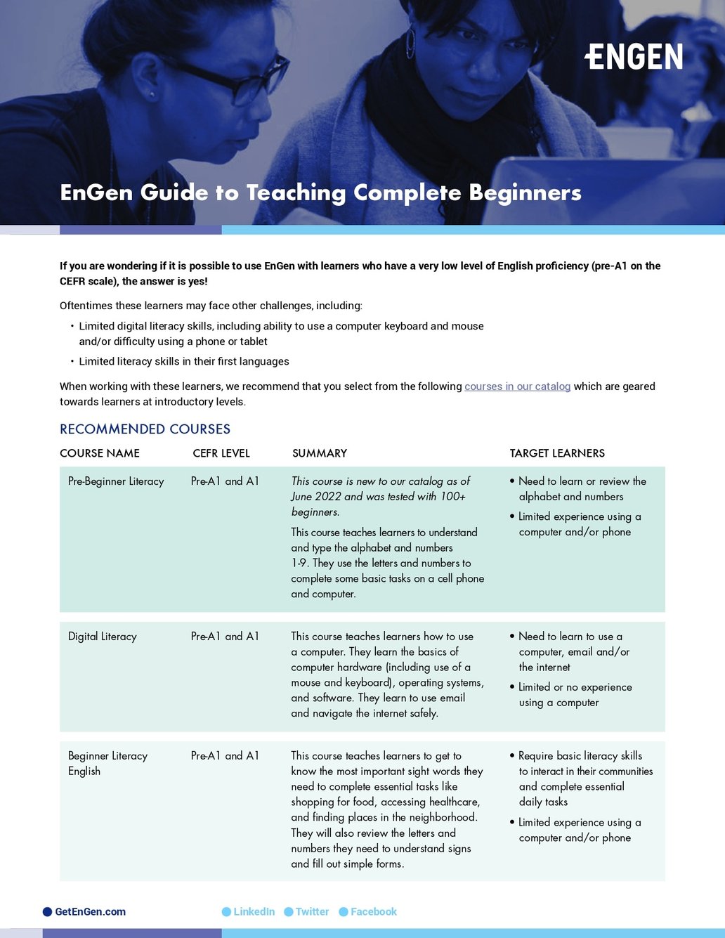 How to Teach Complete Beginners