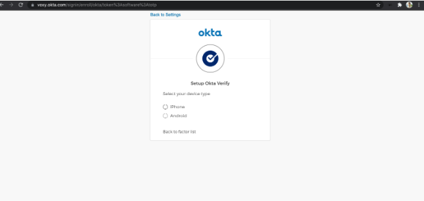 ⚙️ How to configure Okta Verify on iOS or Android